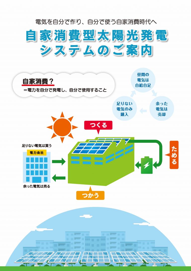 自家消費型太陽光発電システムのご案内 株式会社ヒグチ電機